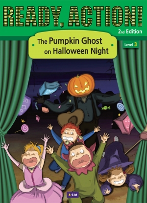 Ready Action Level 3 The Pumpkin Ghost on Halloween Night [2nd Edition ...