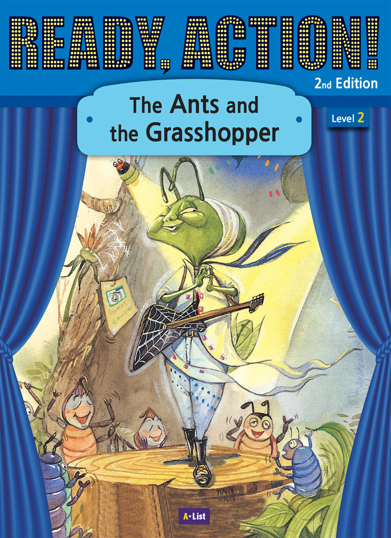 Ready Action Level 2 The Ants and the Grasshopper isbn 9791155097397