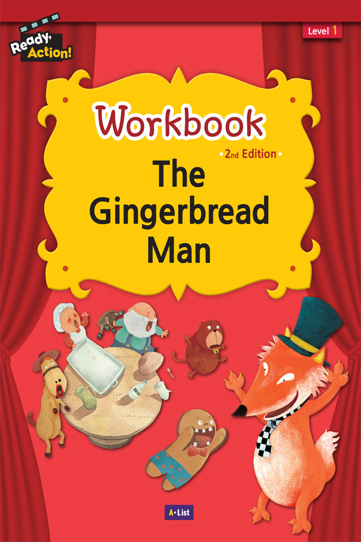 Ready Action 1 The Gingerbread Man Workbook isbn 9791155096932