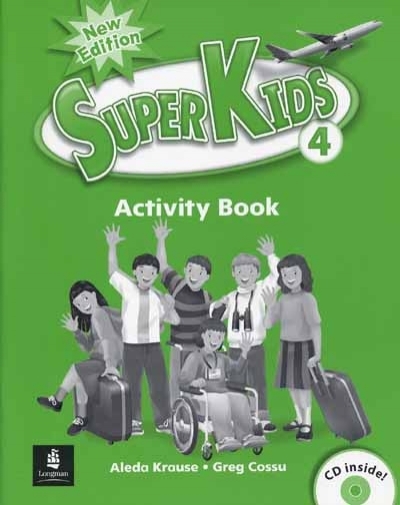 Superkids 4 Activity Book with CD isbn 9789620052897