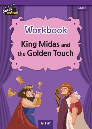 Ready Action 4 King Midas and the Golden Touch Workbook isbn 9791160571516