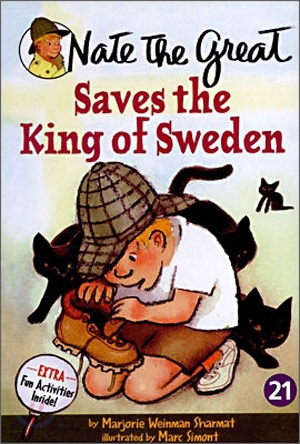 Nate the Great 21 : Nate the Great Saves The King of Sweden (Book+Audio CD)