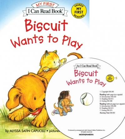I Can Read Books My First-05 Biscuit Wants to Play (Book 1권 + CD 1장)